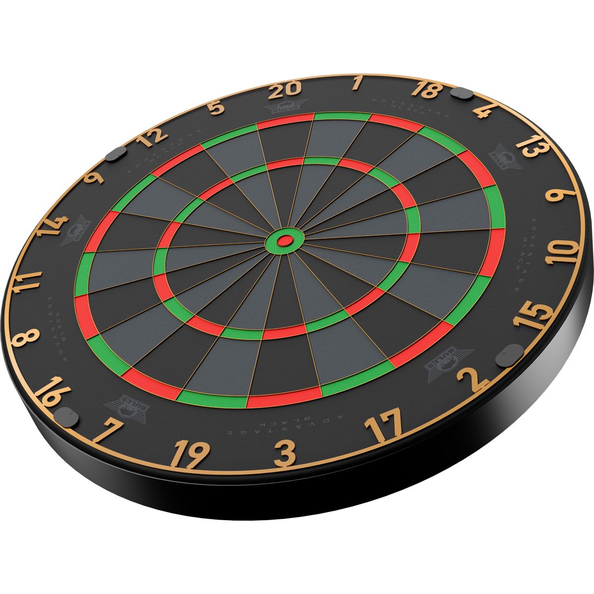Bull's Advantage Black Professional Dartboard
