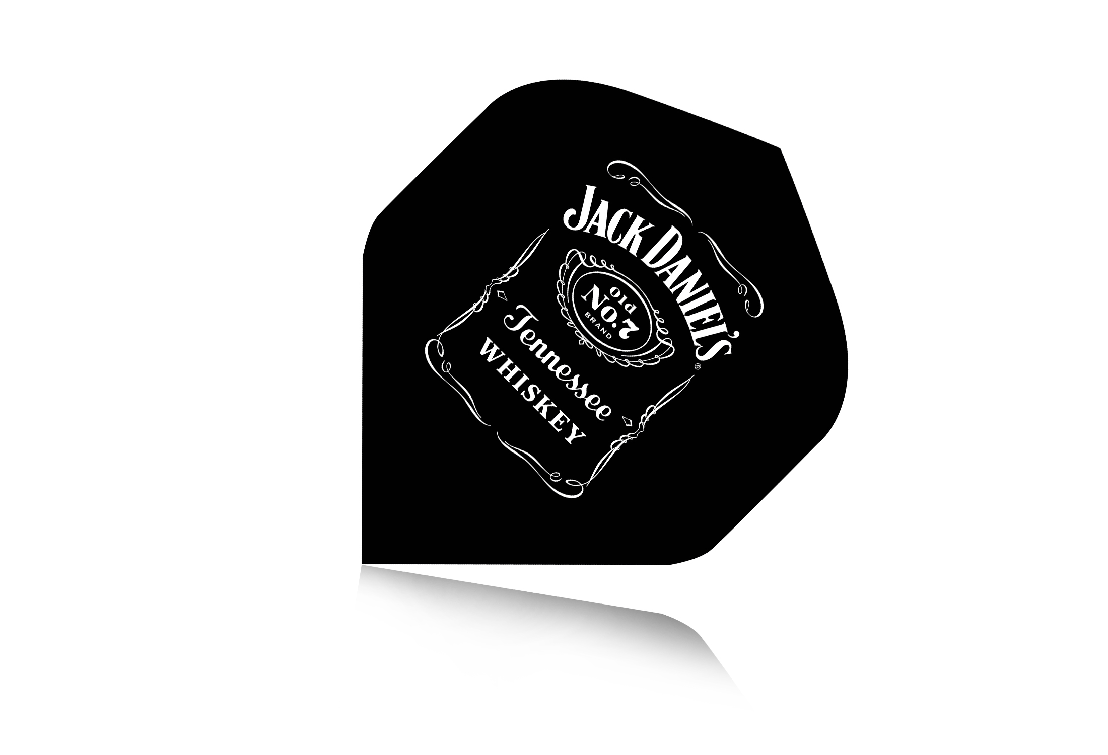 Jack Daniels No2 Bottle logo pikado pera